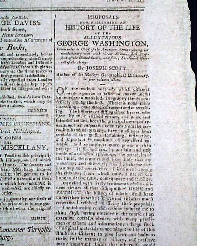 Martha Washington's letter concerning the death of her husband ...