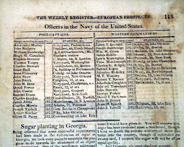 Creek Indian War being with the Fort Mims massacre... - RareNewspapers.com