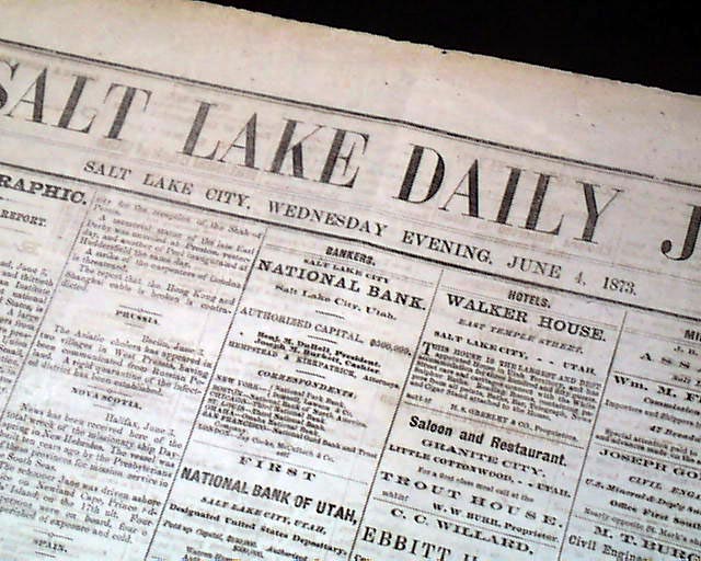 This title existed for less than 13 months... - RareNewspapers.com