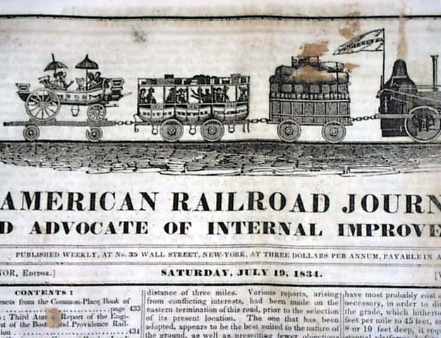First American railroad publication... - RareNewspapers.com