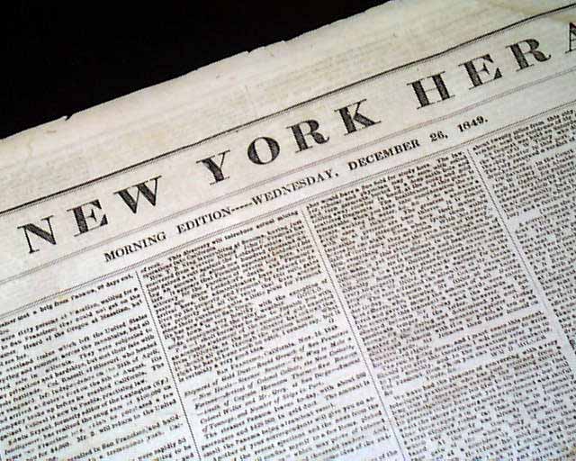 California gold rush of 1849.... - RareNewspapers.com