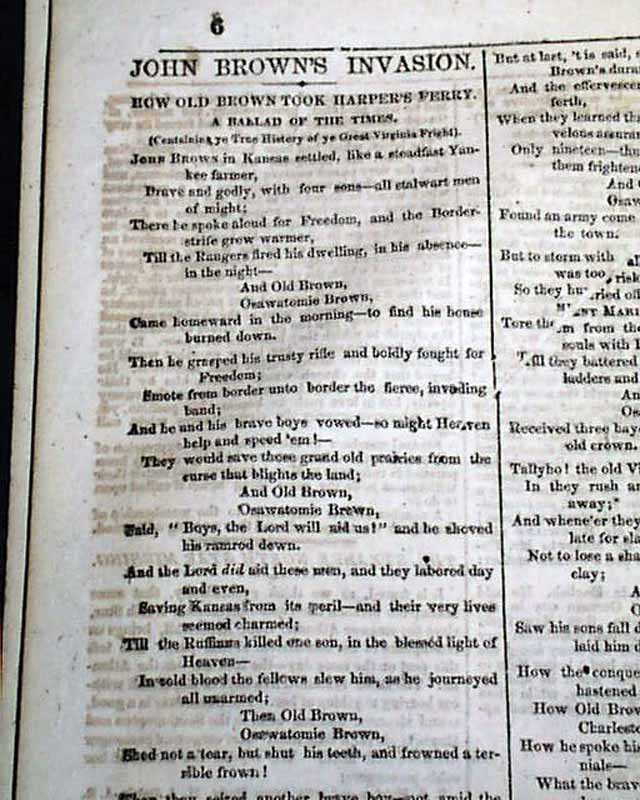 On the John Brown trial, with diagrams... Capture of a slave ship ...