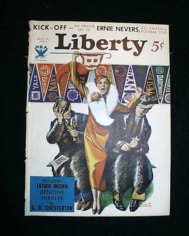 1933 Liberty Magazine - Universities.... - RareNewspapers.com