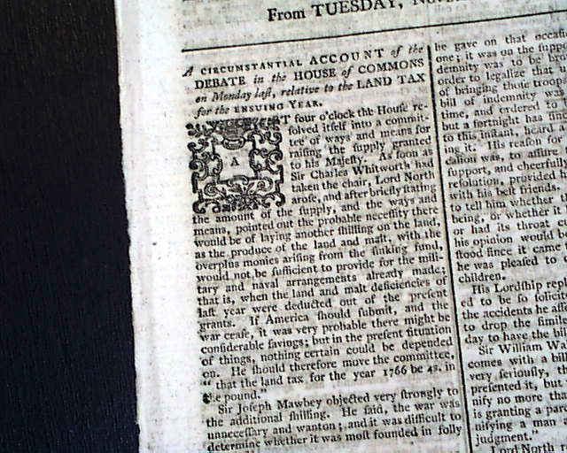 1775 Revolutionary War Era - RareNewspapers.com