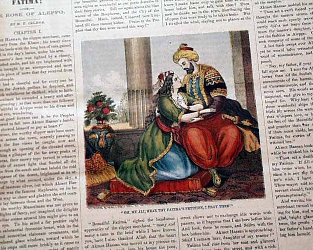 Extremely early color newspaper... - RareNewspapers.com