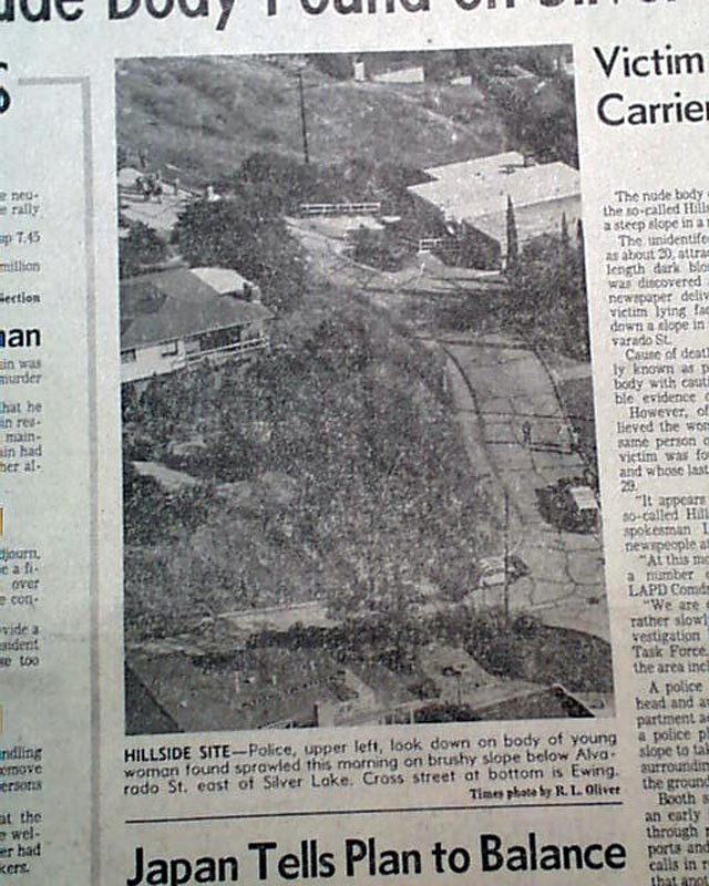 Hillside Strangler murders in Los Angeles... - RareNewspapers.com