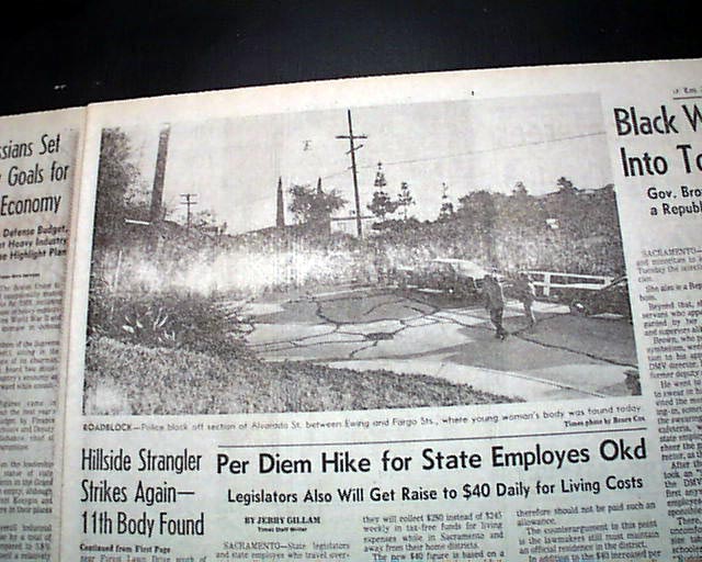 Hillside Strangler murders in Los Angeles... - RareNewspapers.com