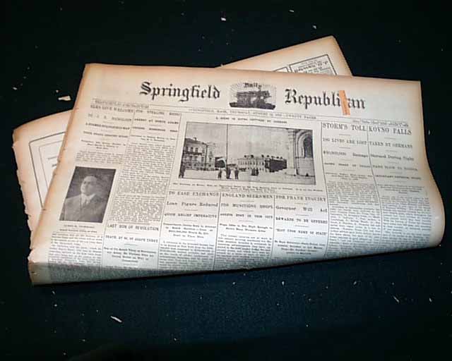 Boston Braves New Stadium Opens In 1915.... - RareNewspapers.com