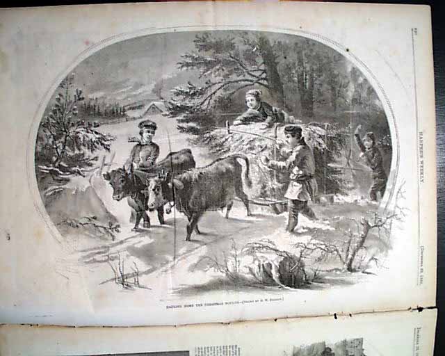 Eight Thomas Nast Santa Claus images... - RareNewspapers.com