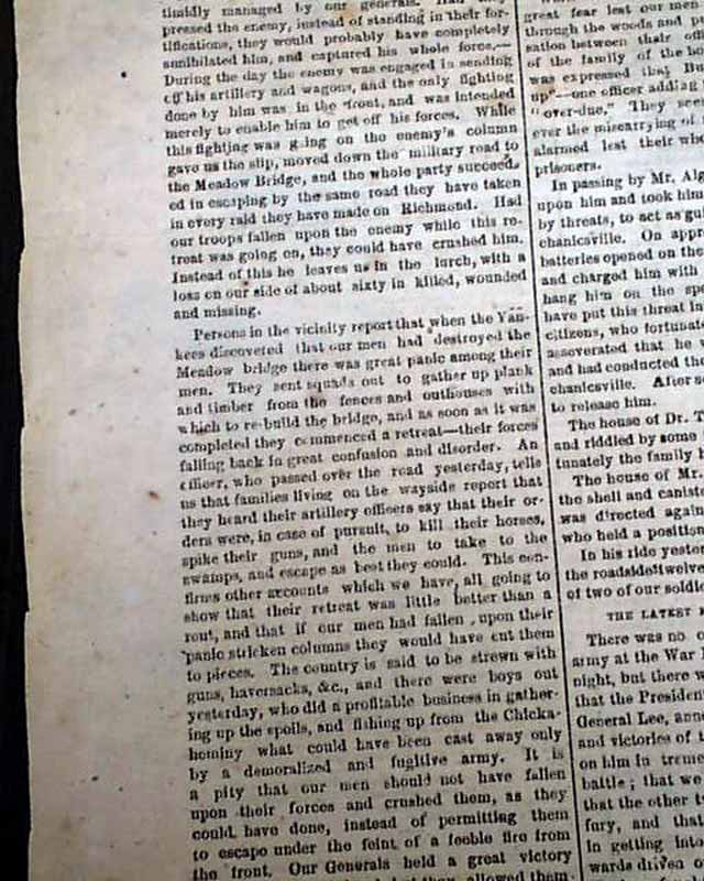 Death & funeral of General J.E.B. Stuart... - RareNewspapers.com