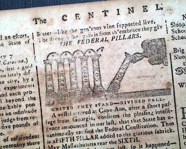 The Federal edifice ... famous engraving! - RareNewspapers.com