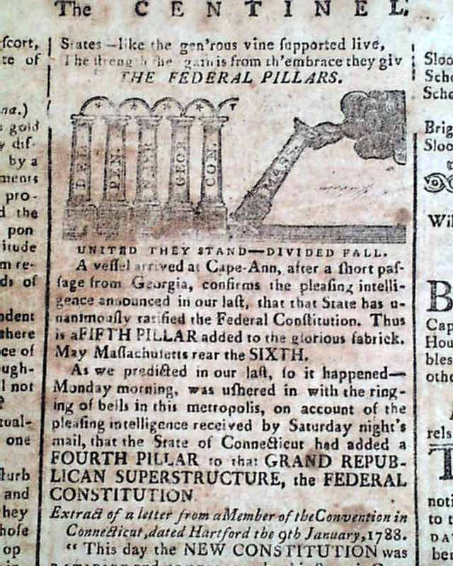 The Federal edifice ... famous engraving! - RareNewspapers.com