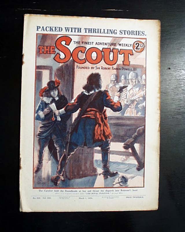 Very early Boy Scout magazine... - RareNewspapers.com