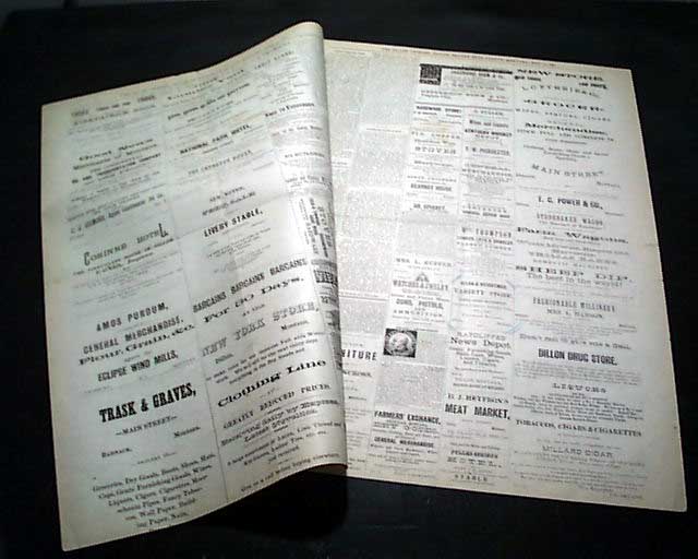 A rare territorial newspaper... - RareNewspapers.com