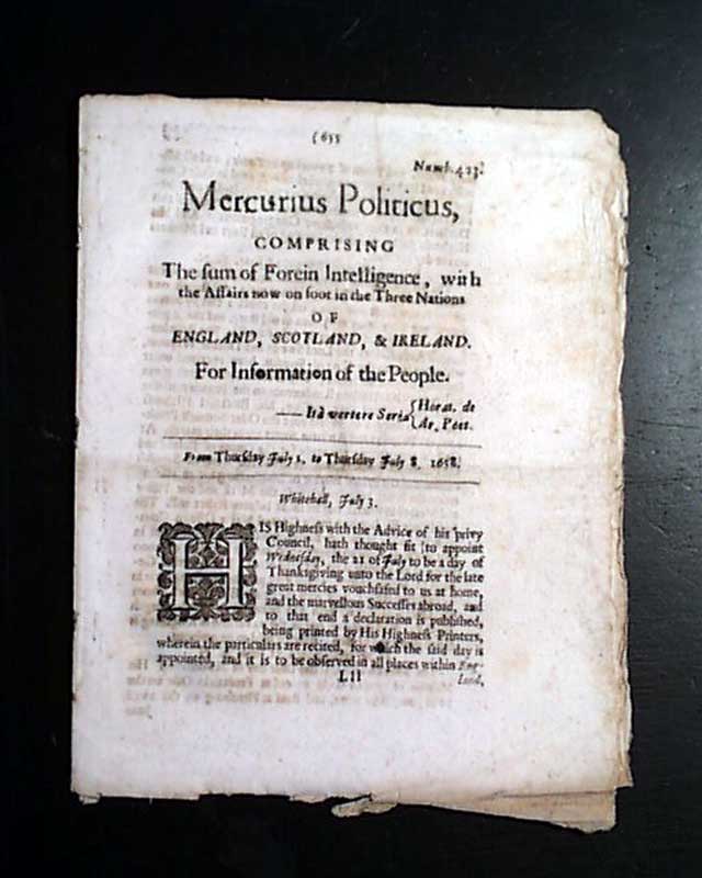 Detailed reporting concerning the trial & execution of Col. Ashton for ...