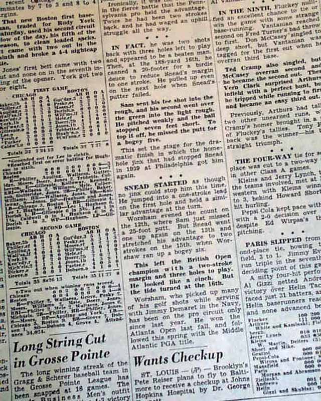 Lew Worsham win 1947 U.S. Open golf championship... - RareNewspapers.com
