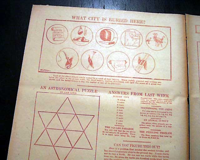 Harry Houdini's "magic" newspaper... - RareNewspapers.com