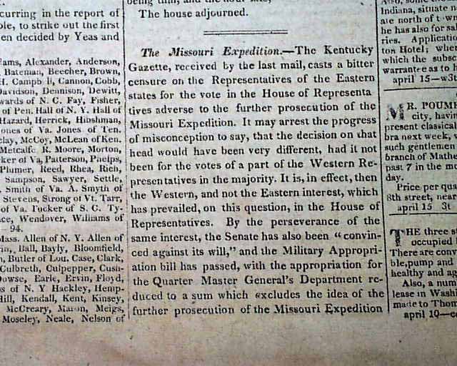 Building the Capitol... Slave ads in 1820.... - RareNewspapers.com