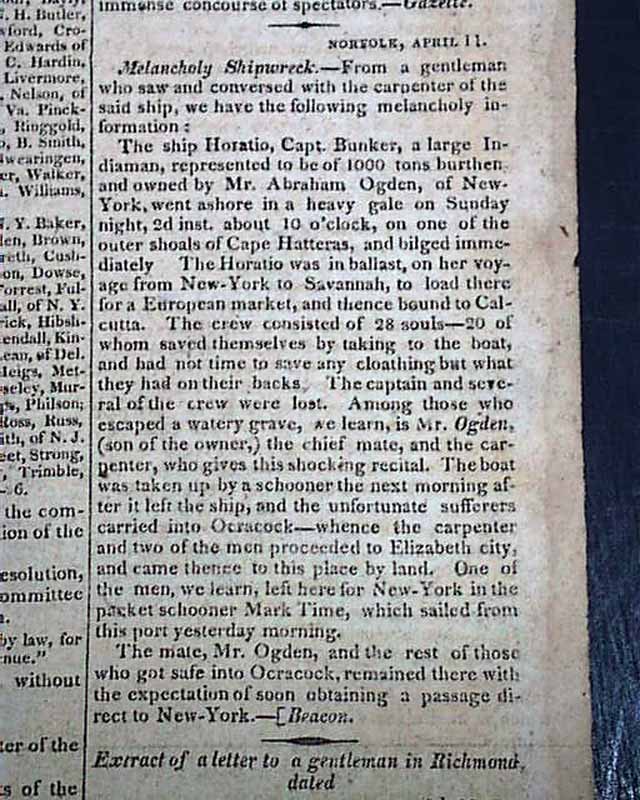 Building the Capitol... Slave ads in 1820.... - RareNewspapers.com