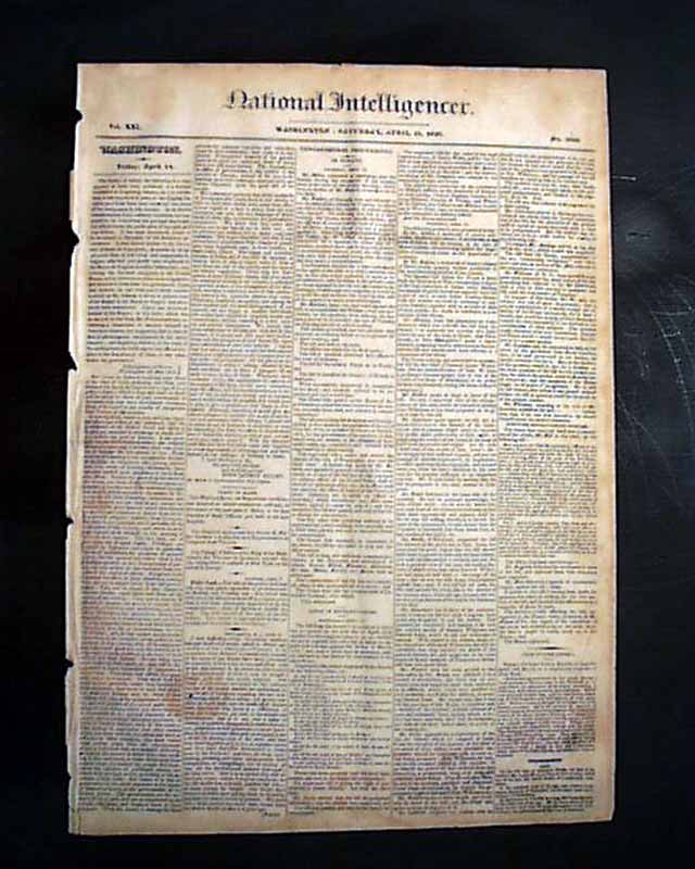 Building the Capitol... Slave ads in 1820.... - RareNewspapers.com