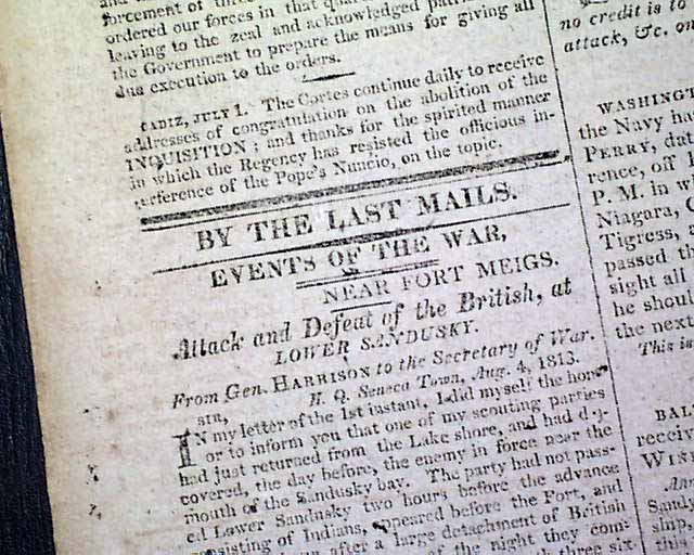 Battle on the Lower Sandusky... - RareNewspapers.com