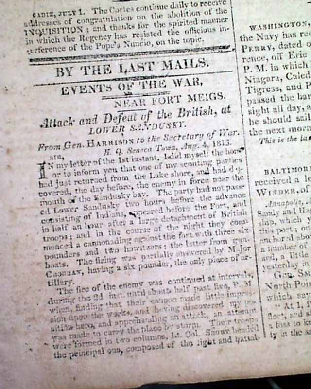 Battle on the Lower Sandusky... - RareNewspapers.com