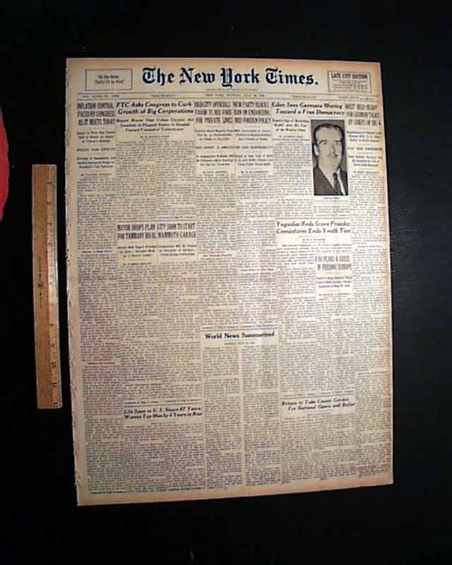 Babe Ruth day in 1948... - RareNewspapers.com