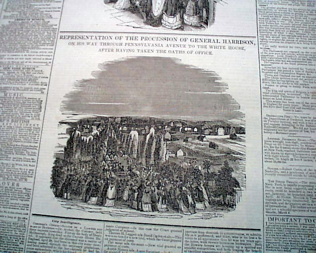 Earliest newspaper image of an inauguration? - RareNewspapers.com