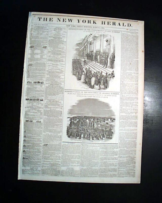 Earliest newspaper image of an inauguration? - RareNewspapers.com