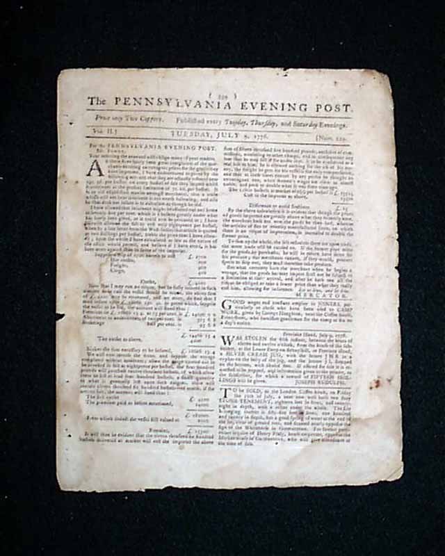 Reading the Declaration of Independence... - RareNewspapers.com