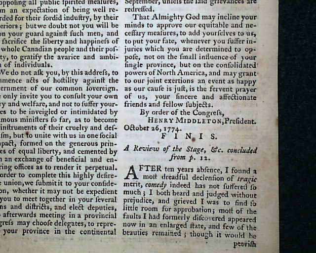 1775 Henry Middleton... - RareNewspapers.com