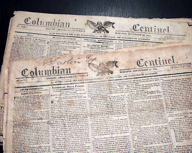 Collection from the War of 1812... - RareNewspapers.com