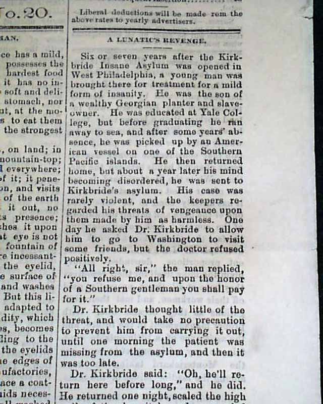 1880 Old West Newspaper From Jackson CA...... - RareNewspapers.com