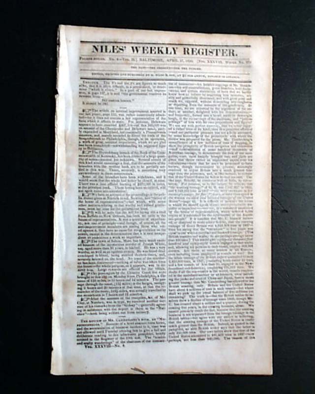 Census to count slaves... Free blacks in Ohio... - RareNewspapers.com