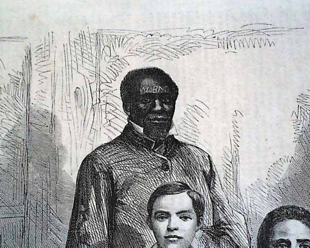 Full page of emancipated slaves... - RareNewspapers.com