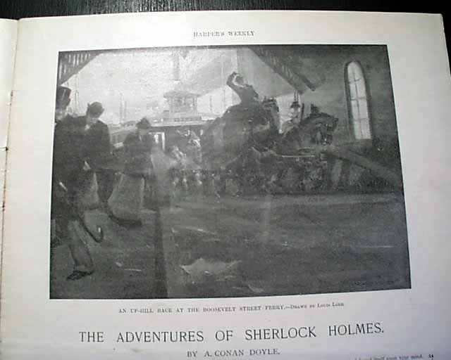 1st American newspaper publication of a Sherlock Holmes story ...