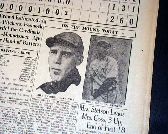1926 New York Yankees... World Series... - RareNewspapers.com