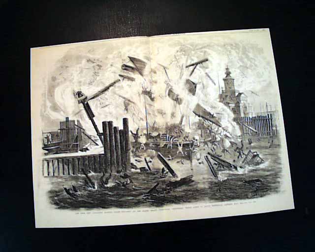 1871 Westfield ferry boat disaster... - RareNewspapers.com