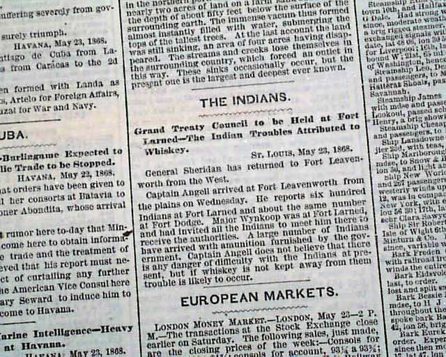 Train robbery by the Reno Gang... - RareNewspapers.com