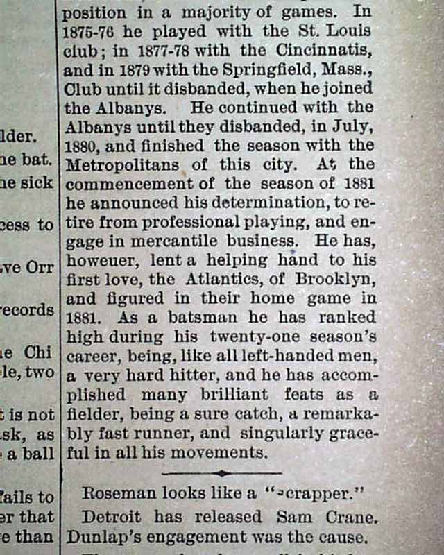 Lipman Pike, Jewish star player... first "recognized" professional ...