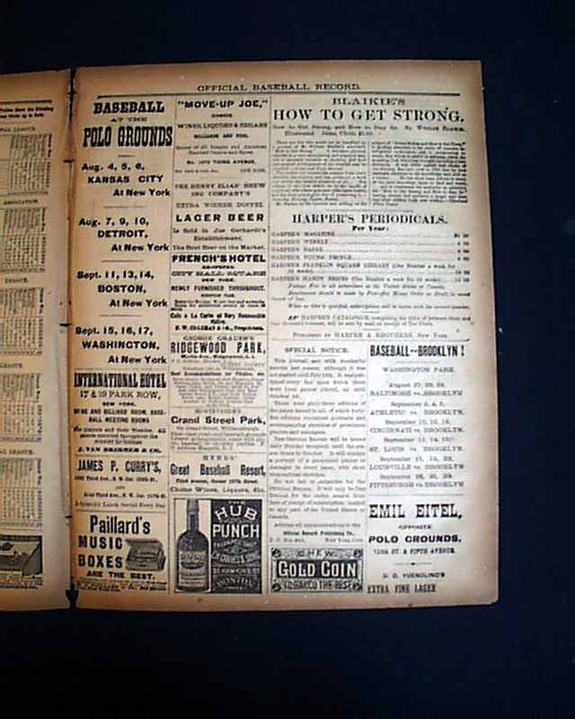 Rare baseball newspaper features Lipman Pike, Jewish star player ...
