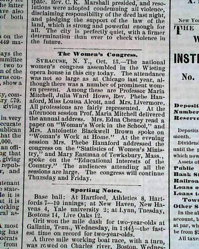 Women's Congress... - RareNewspapers.com