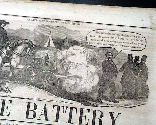 Campaign newspaper supporting Zachary Taylor for President... Great ...