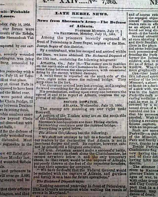 Lincoln calls a draft for 500,000 more troops... - RareNewspapers.com