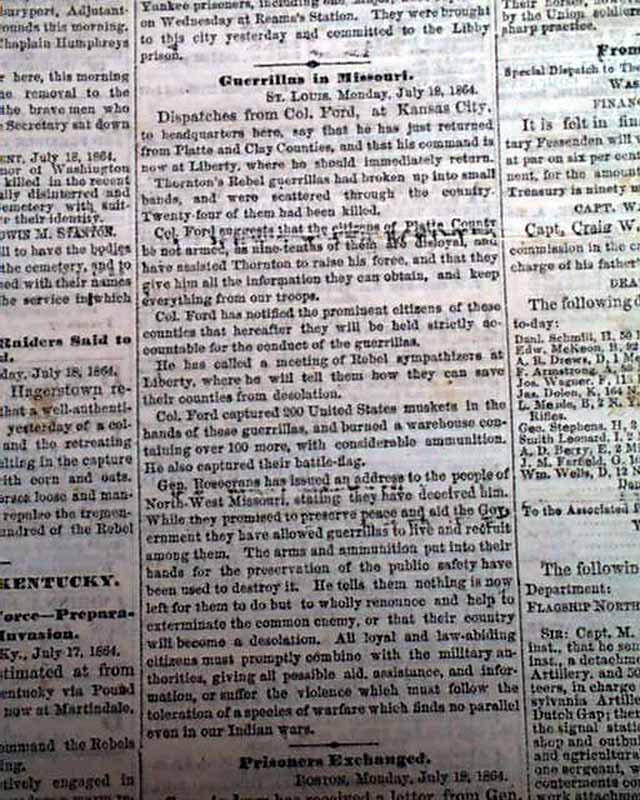 Lincoln calls a draft for 500,000 more troops... - RareNewspapers.com