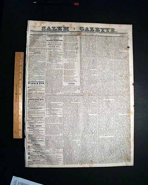 Michigan... admission to the union? - RareNewspapers.com