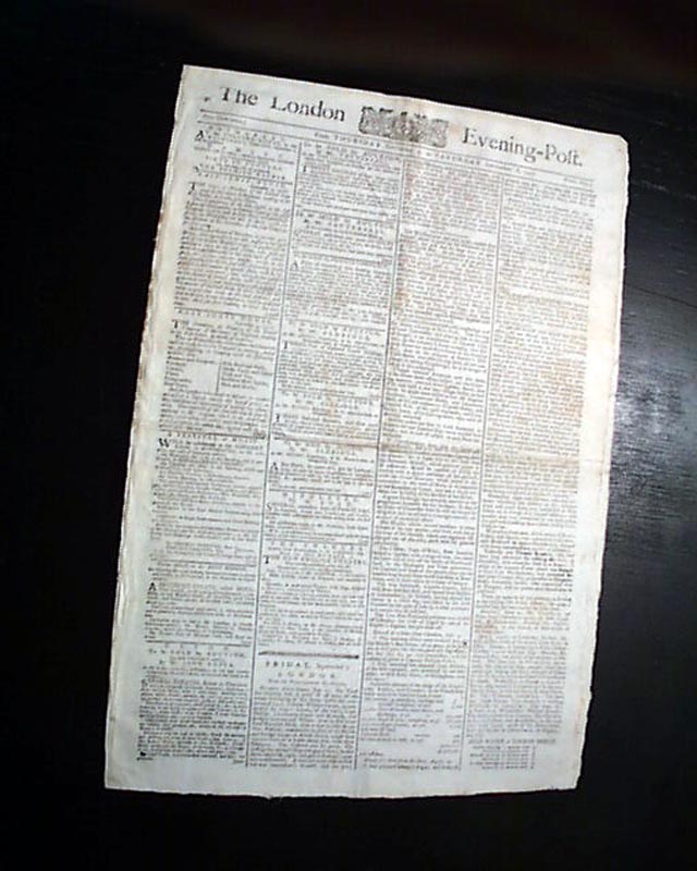 General Prescott captured in his sleep... Washington's plans ...