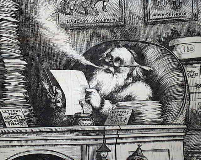 Thomas Nast Santa... - RareNewspapers.com