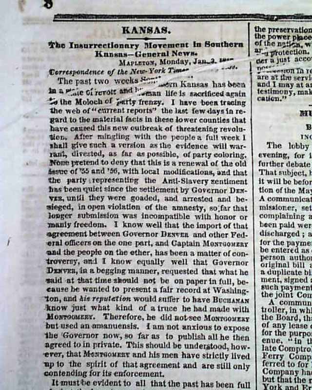 Bleeding Kansas... - RareNewspapers.com