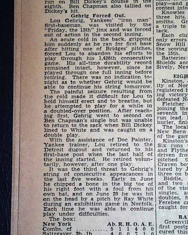 Babe Ruth 700th home run.... - RareNewspapers.com